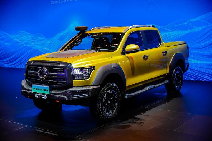 全球首款越野混动皮卡登场 山海炮Hi4-T全球预售22.88万元起 - 知乎