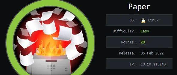 Hackthebox - Paper 靶场实战 - 知乎