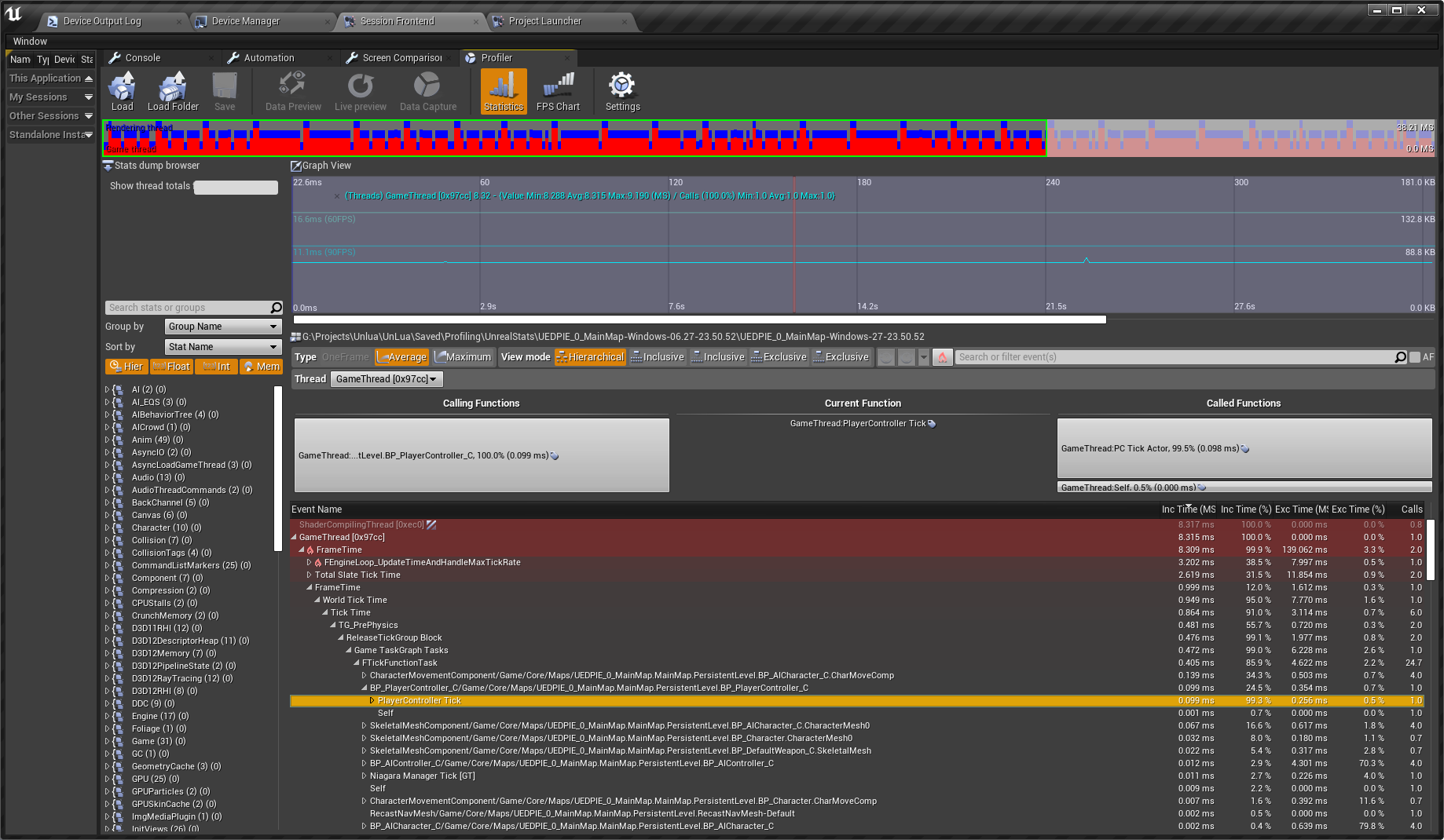 使用UE4/UE5的stat监控Lua的性能 - 知乎