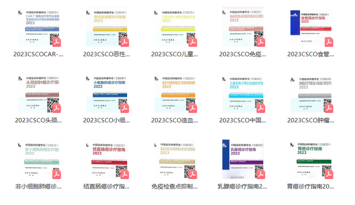 2022-2023最新版，CSCO指南合集，高清版，免费下载！ - 知乎