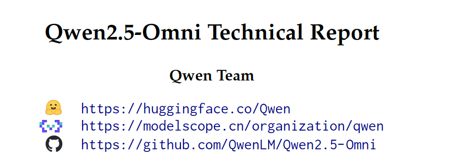 论文翻译：Qwen2.5-Omni 端到端多模态大模型 - 知乎