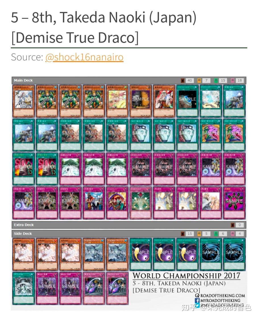 历届游戏王大赛(YCSJ、YUDT、世界锦标赛等)削命真龙上位卡组汇总 - 知乎