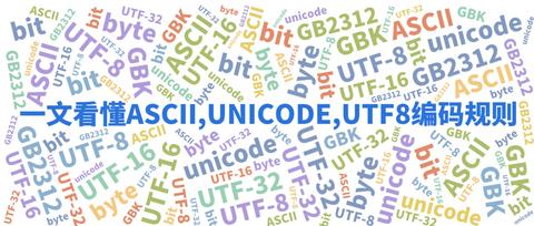 一文看懂ASCII,UNICODE,UTF8编码规则 - 知乎