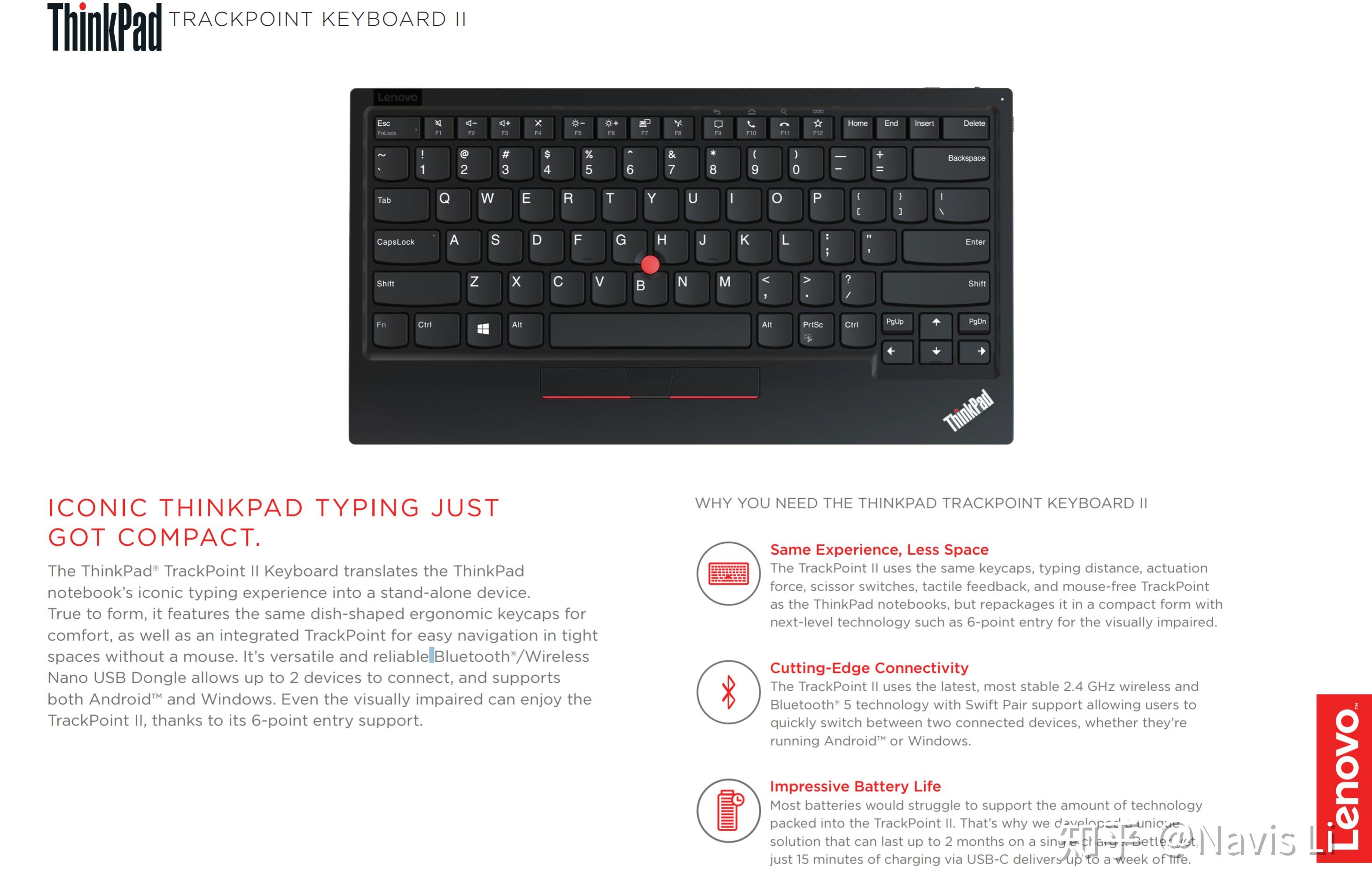 如何评价 ThinkPad TrackPoint Keyboard II 键盘？ - 知乎