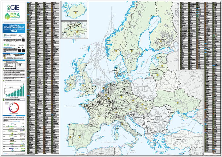 2024版欧洲生物天然气厂地图发布，已有1548个生物天然气工厂 - 知乎