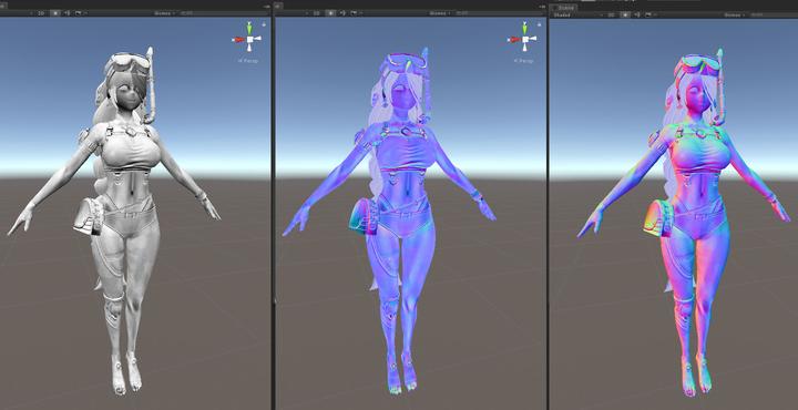 UnityShader 基础（27）-法线贴图-世界空间与切线空间法线计算 - 知乎