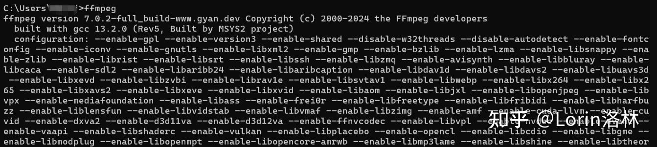Python FFmpeg 安装使用教程 - 知乎