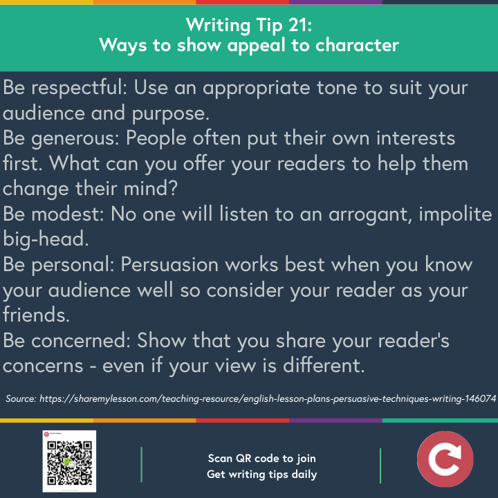 英语写作技巧 21 - Ways to Show Appeal to Character - 知乎