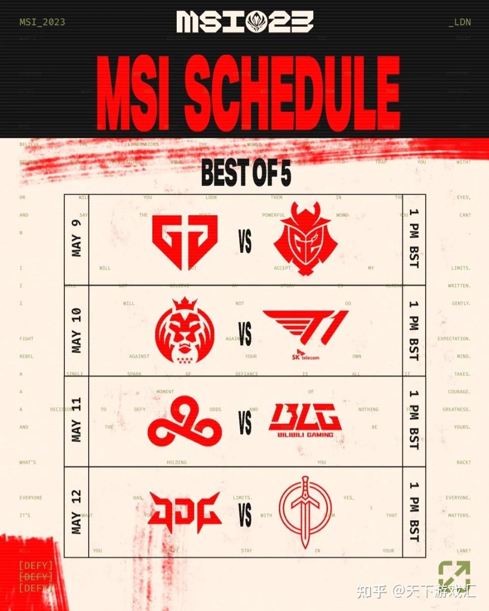 MSI首轮赛程公开，JDG成为最大赢家，GEN爆出隐患，调整时间太短 - 知乎