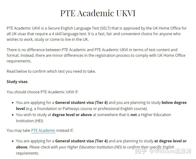 去英国 可以考学术类的pte吗 还是必须要考ukvi类的pte ？ - 知乎