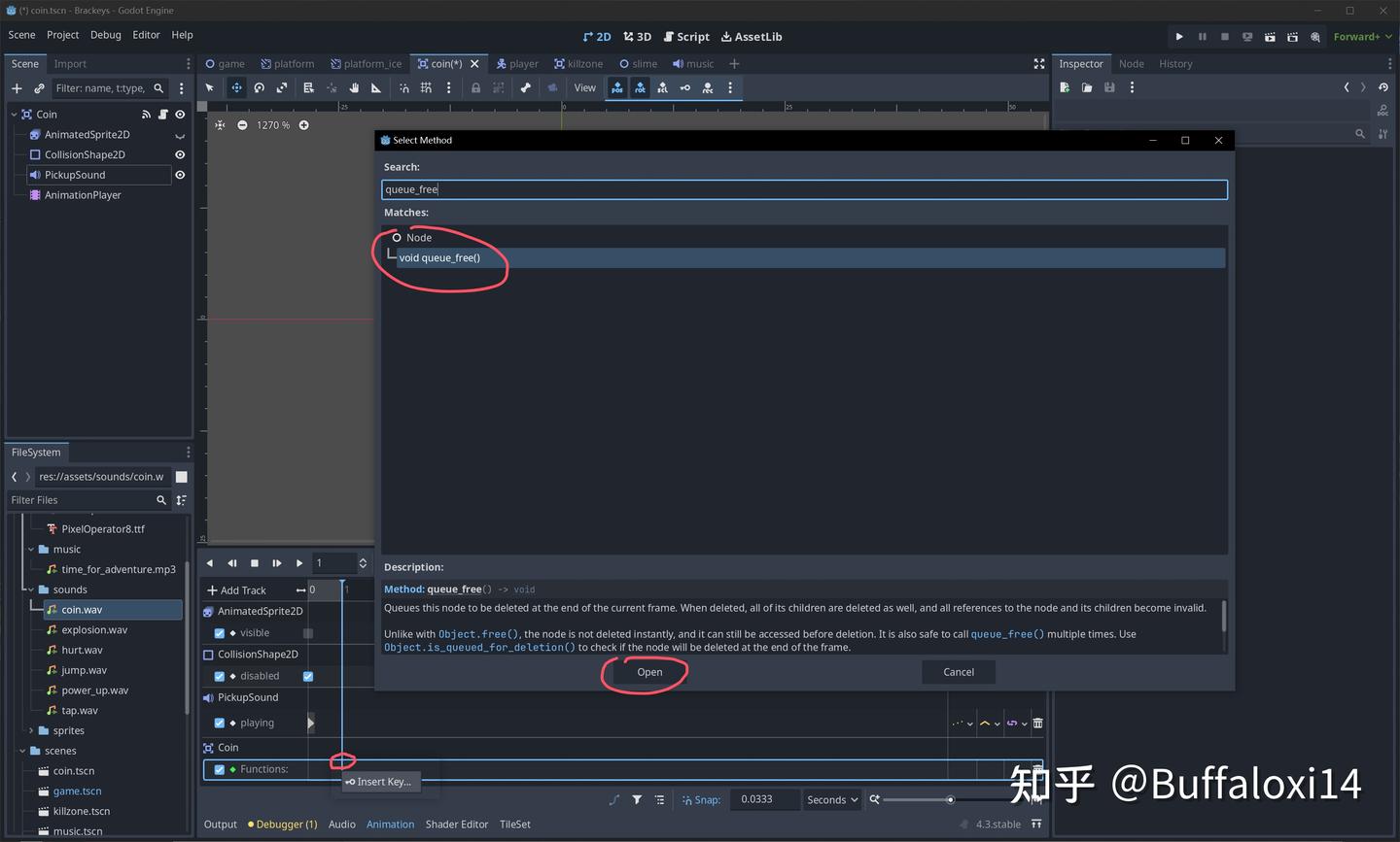 Godot 教程图文【6】文本、音效和导出(完) - 知乎