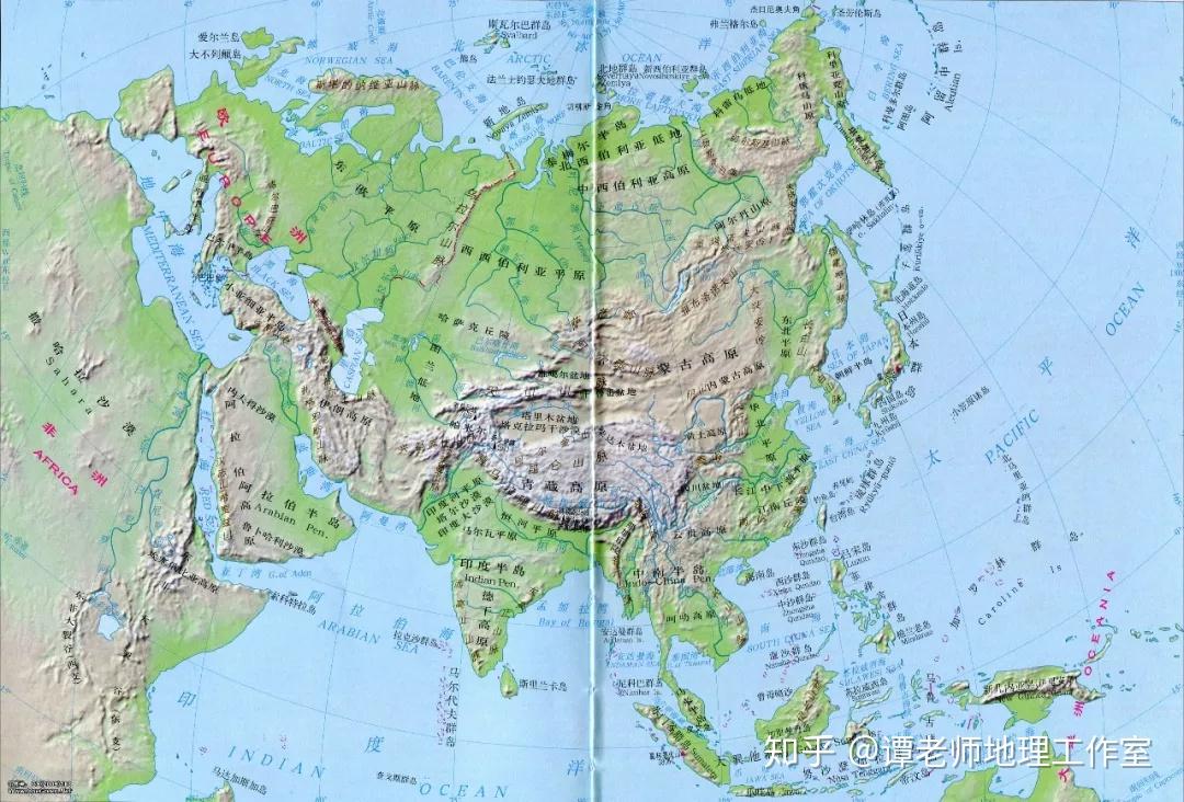 世界地形图主要地形区？ - 知乎