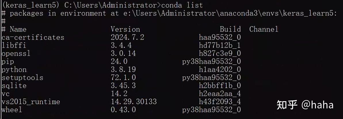 Windows10环境下使用Anaconda如何配置tensorflow—cpu、keras？ - 知乎