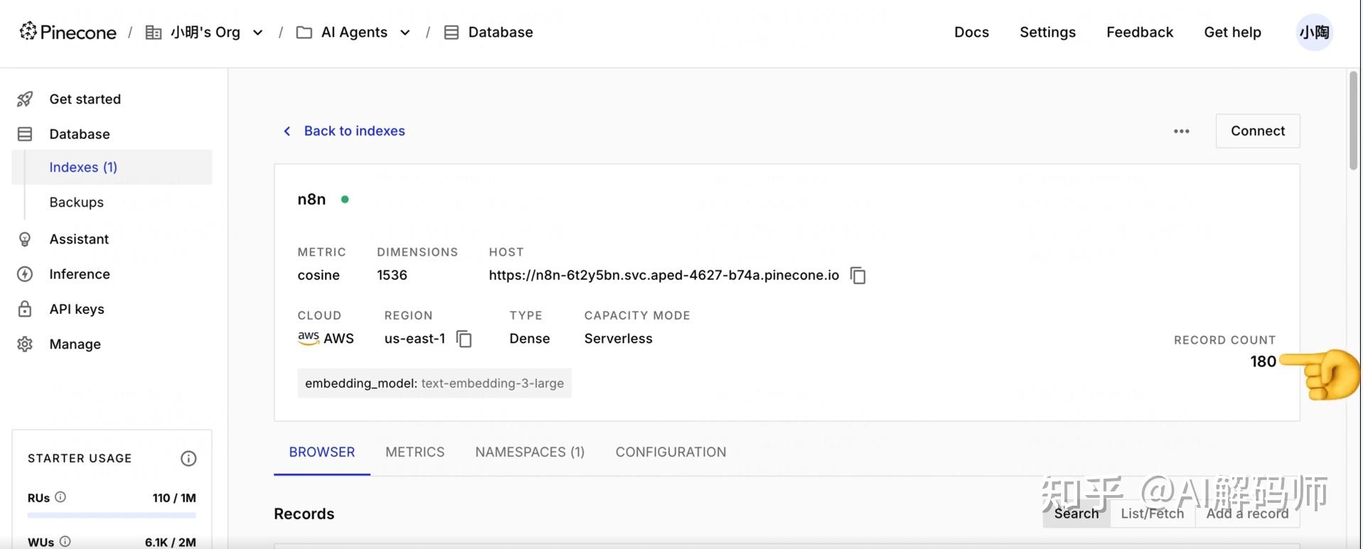 从零构建 RAG(上篇)：N8N 本地部署、数据接入 Pinecone 向量数据库、对接 OpenAI 的完整指南 - 知乎