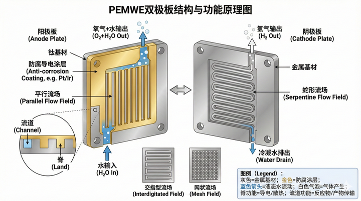 【科研笔记】PEMWE质子交换膜电解水：8张图讲透核心组件与运行机制 - 知乎