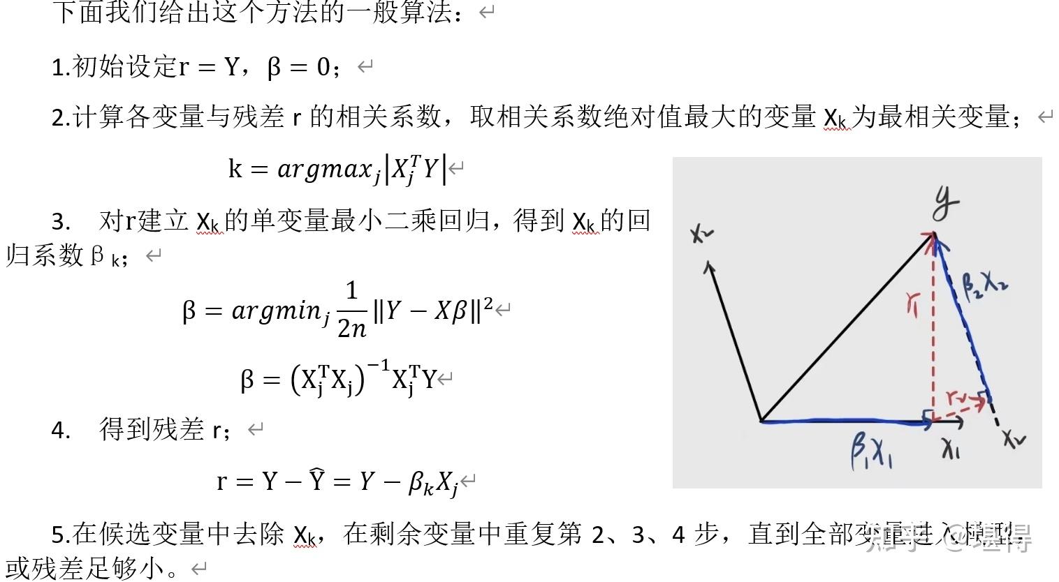 最小角回归（LARS）——lasso的第一个实用求解方法 - 知乎