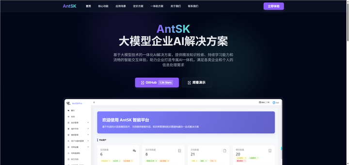 解锁企业智能新时代：AntSK大模型企业AI解决方案 - 知乎