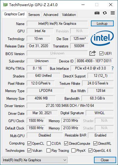 《Intel DG1-4GB简测》 - 知乎