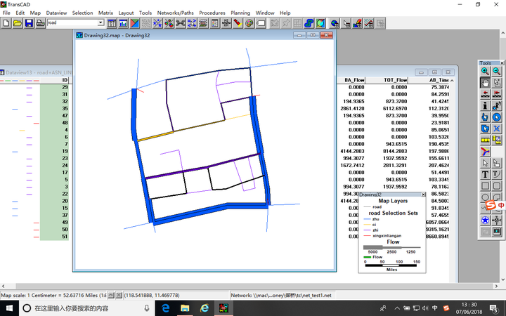 TransCAD —— 流量分配操作指南 - 知乎