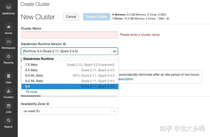 PySpark云练习：01-Databricks的注册使用 - 知乎