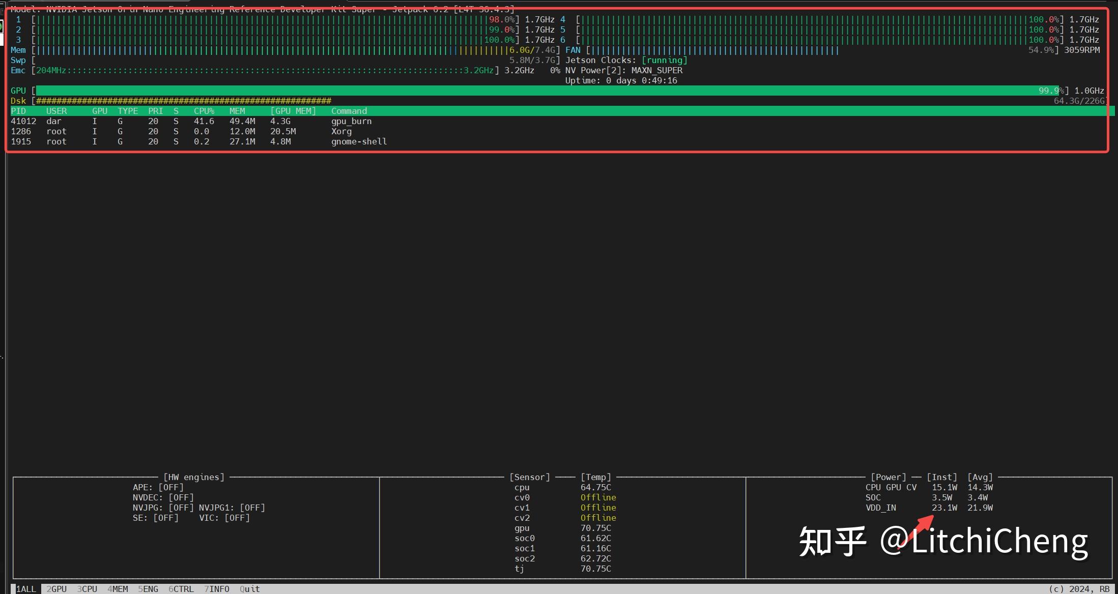 又见PTX，烤机神器Jetson GPU Burn实测 - 知乎
