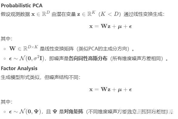 Probabilistic PCA 和 Factor Analysis 有什么区别吗？ - 知乎