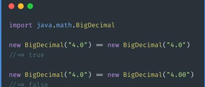 BigDecimal使用不当，造成P0事故！ - 知乎