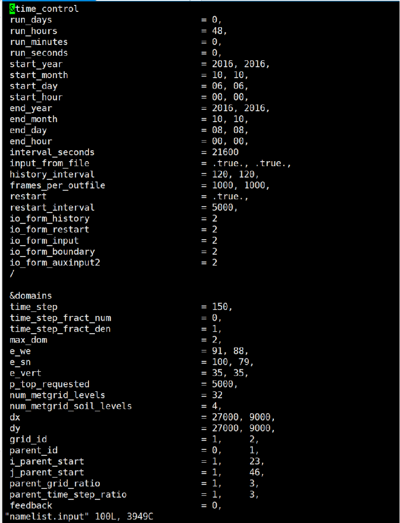 WRF官网案例-Restart/Input SST into Model/Nested Model Runs - 知乎