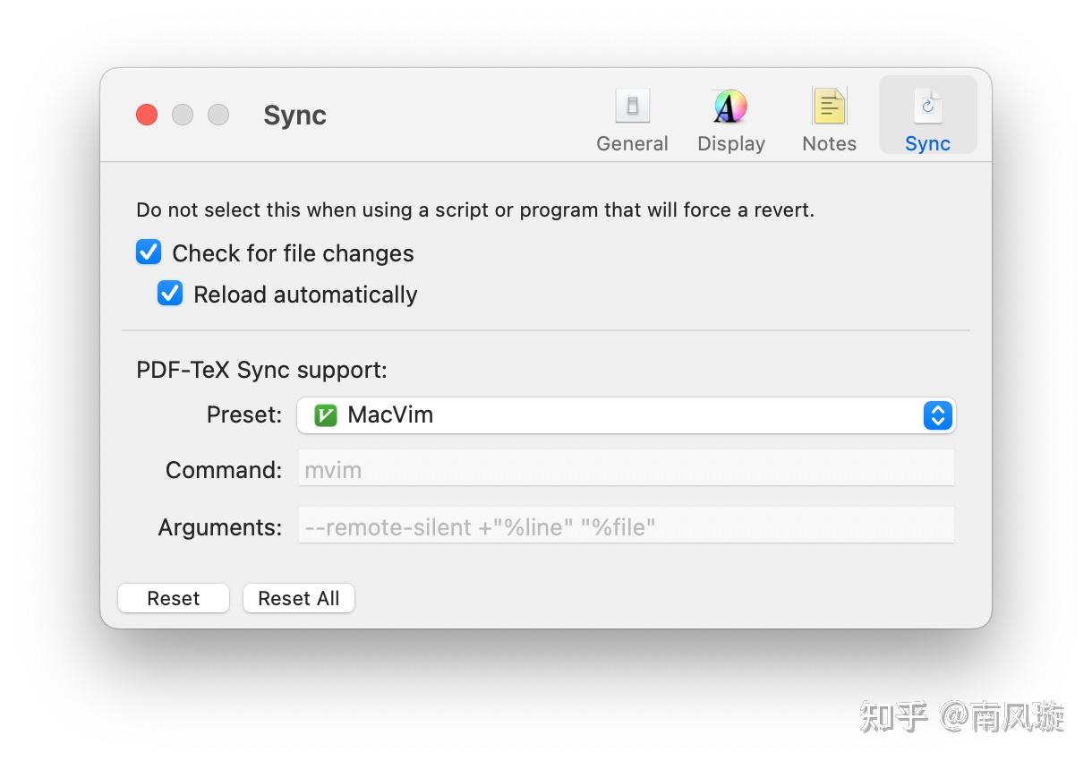 在Mac上使用Vim写LaTeX - 知乎