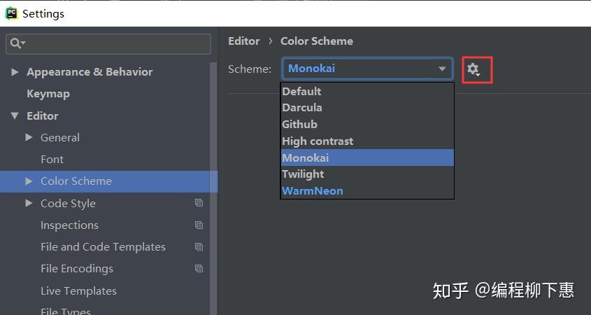 PyCharm颜色设置 - 知乎
