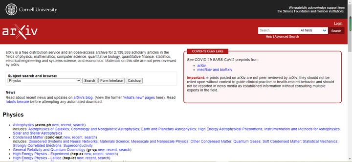 理论物理系列一：arXiv简介以及论文提交 - 知乎