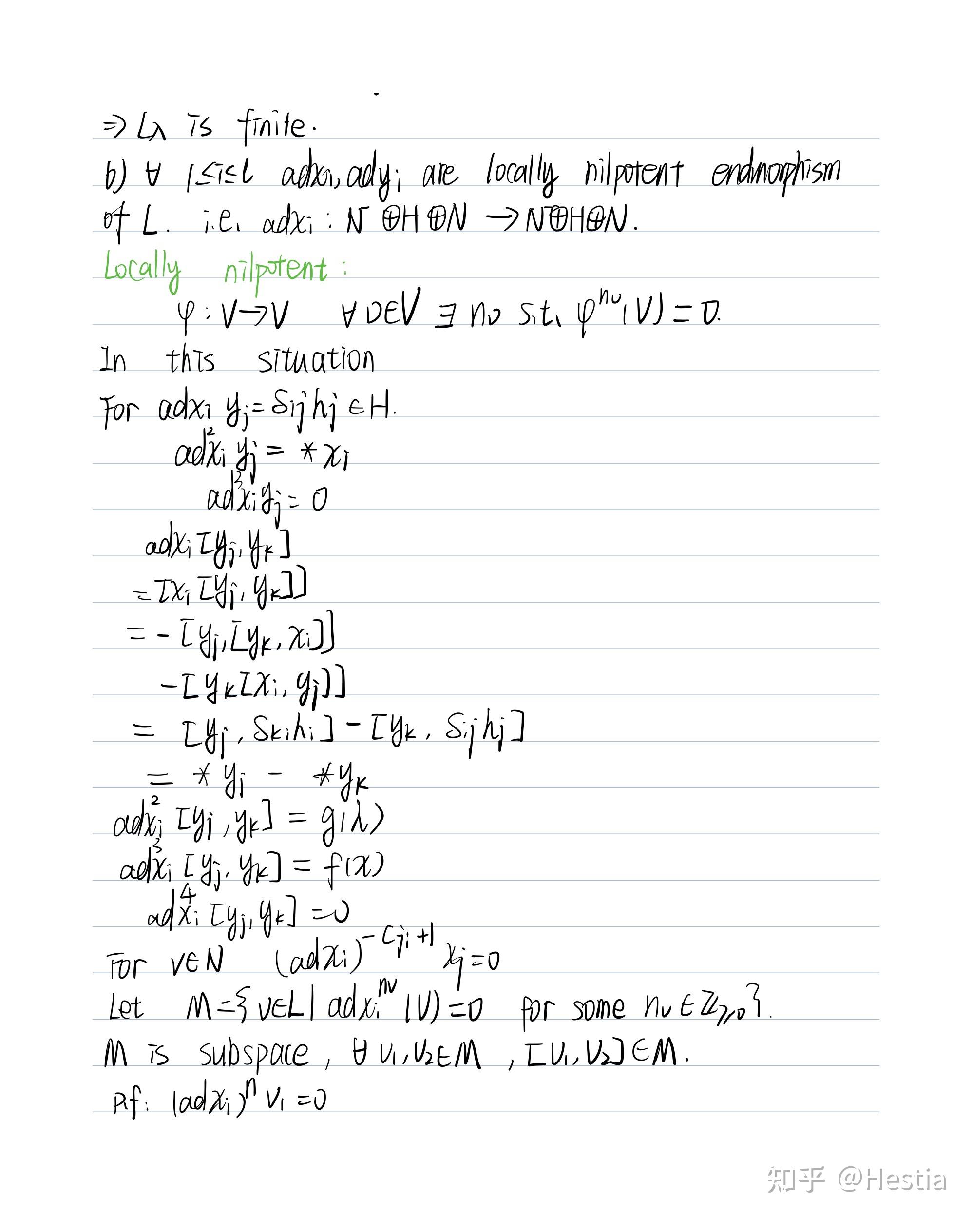 Lie algebra18.3 - 知乎