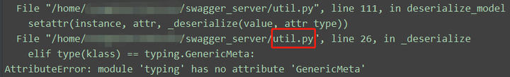 Swagger 关于 AttributeError: no 'GenericMeta' 问题解决 - 知乎