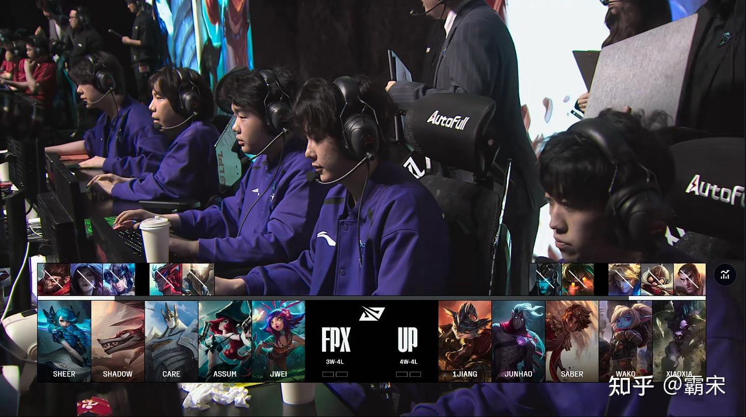 进攻节奏碾压对手，FPX击败UP，成功晋级登峰组 - 知乎