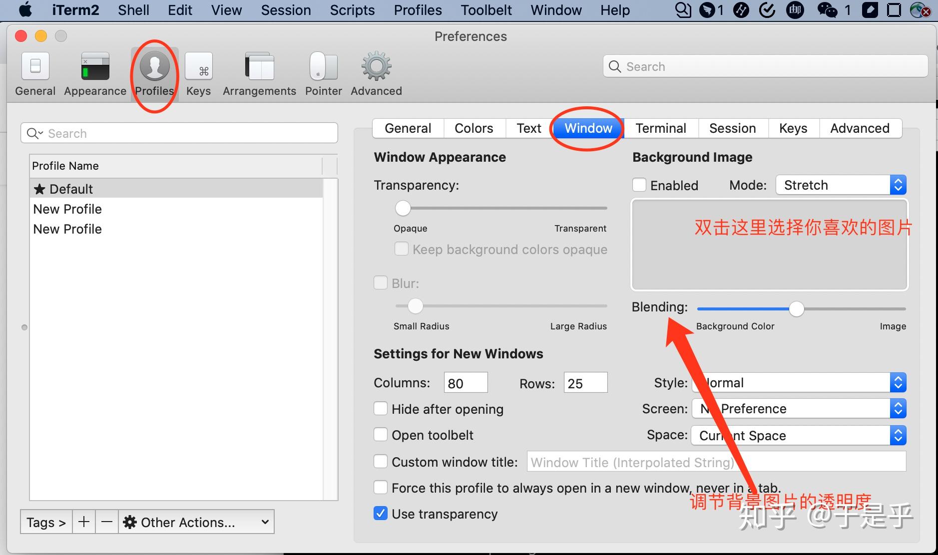 iTerm2酷功能之更换背景 - 知乎