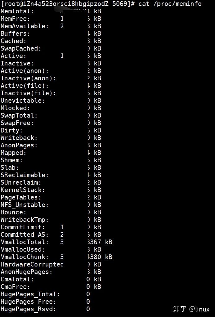 【linux】深入理解proc虚拟文件系统：从基础到高级 - 知乎