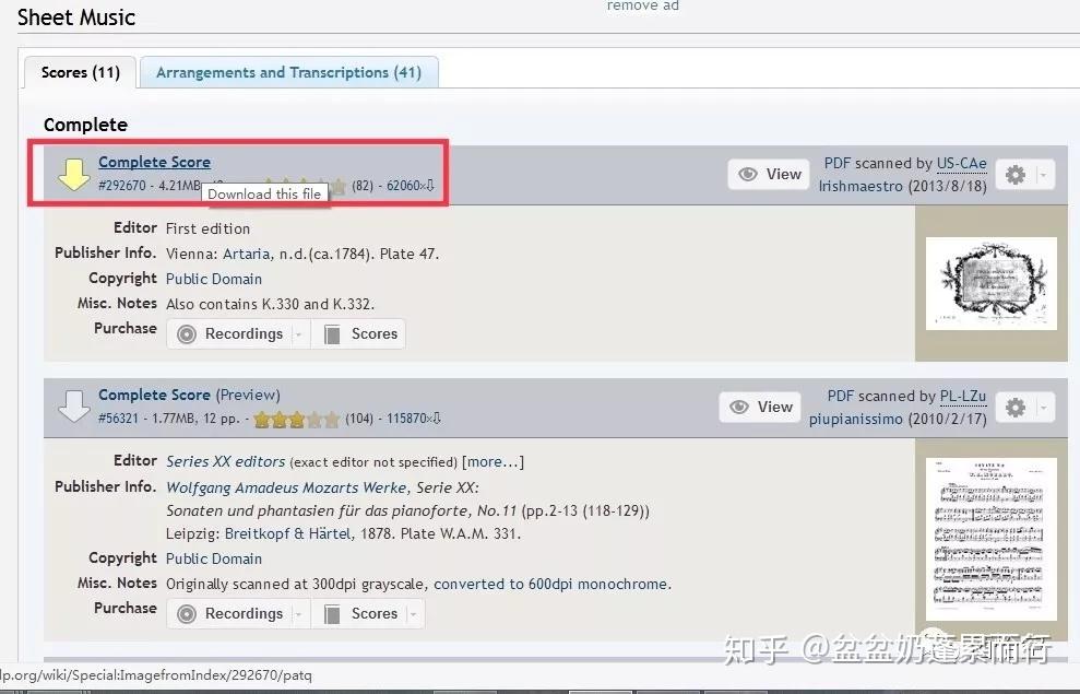 推荐 | 最方便最权威的音乐图书馆IMSLP - 知乎