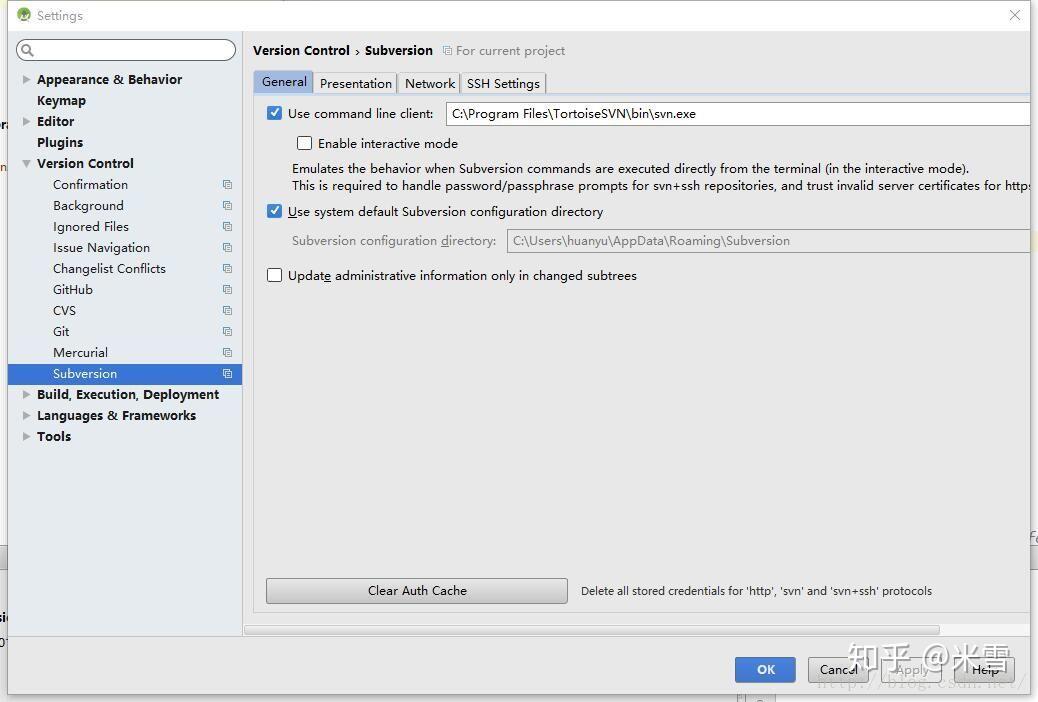 “Can't use Subversion command line client: svn” - 知乎