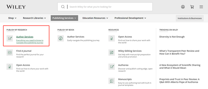 Wiley出版商Research Exchange邮箱重新验证激活 - 知乎