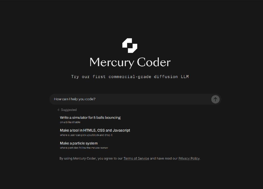 不要自回归！扩散模型作者创业，首个商业级扩散LLM来了，编程秒出结果 - 知乎