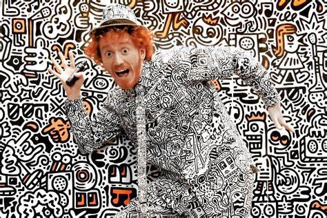 潮流艺术家Mr.Doodle——“给我一支笔我可以一直画下去，甚至到月球上”|极次元文化 - 知乎