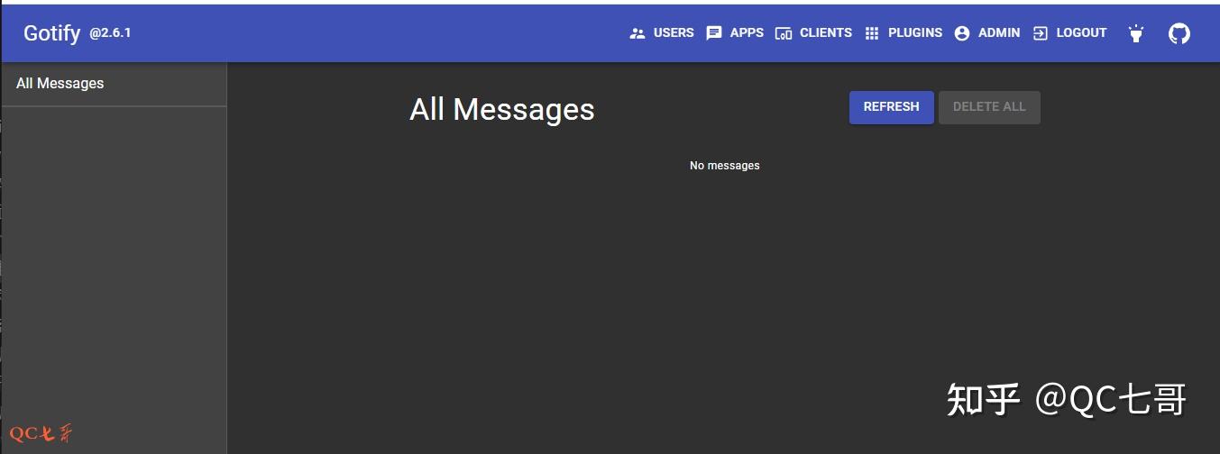 消息推送之gotify部署 - 知乎