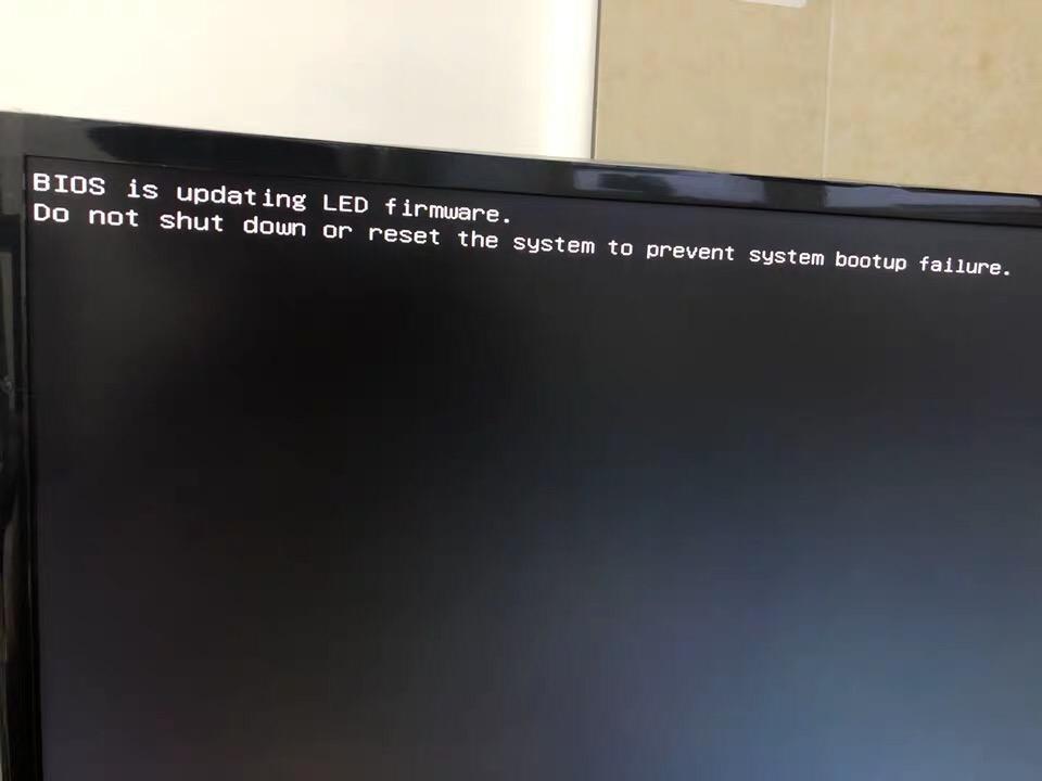 [华硕主板]BIOS is updating LED firmware - 知乎