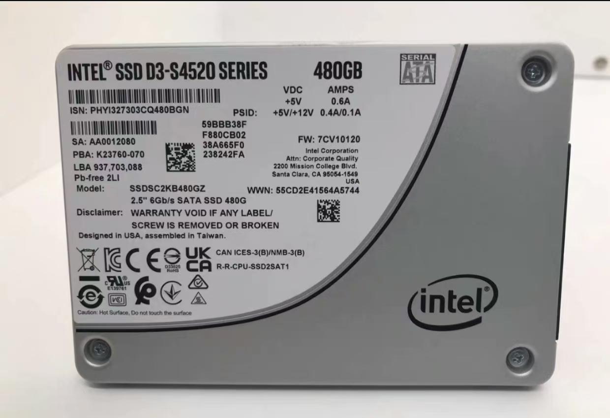 Intel S4520 480G2.5寸SATA SSDSC2KB480GZ01 - 知乎