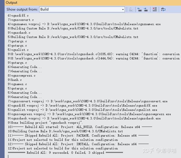 Win11+VS2022+CGNS4.3.0+HDF51.13.2+Intel Fortran源码编译CGNS静态库 - 知乎