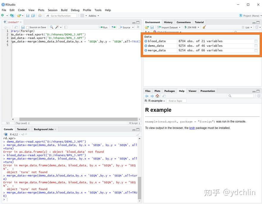 NHANES数据库介绍及R语言数据提取详细步骤（图文详解） - 知乎