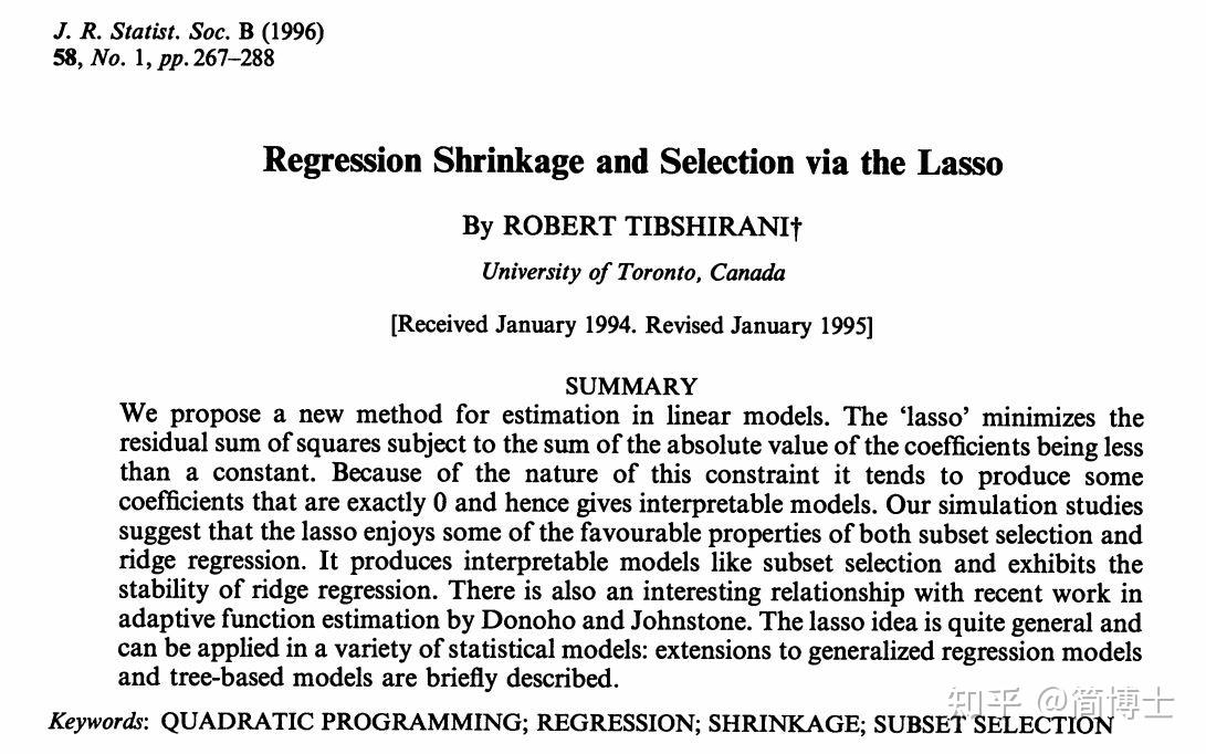 L1(Lasso)和L2(Ridge)正则化的含义与异同 - 知乎