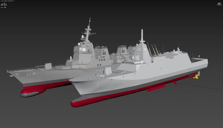 日本 海自30FFM 最上Mogami级护卫舰 - 知乎