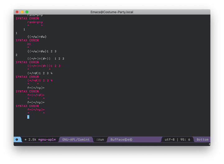 晚了三年的(划掉)计算机常识纠正-APL 和 J 和 Dyalog - 知乎